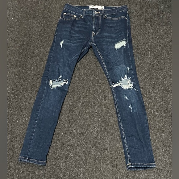 Topman | Jeans | Topman Jeans Spray On Skinny Stretch Mens Size 32 X 3 ...